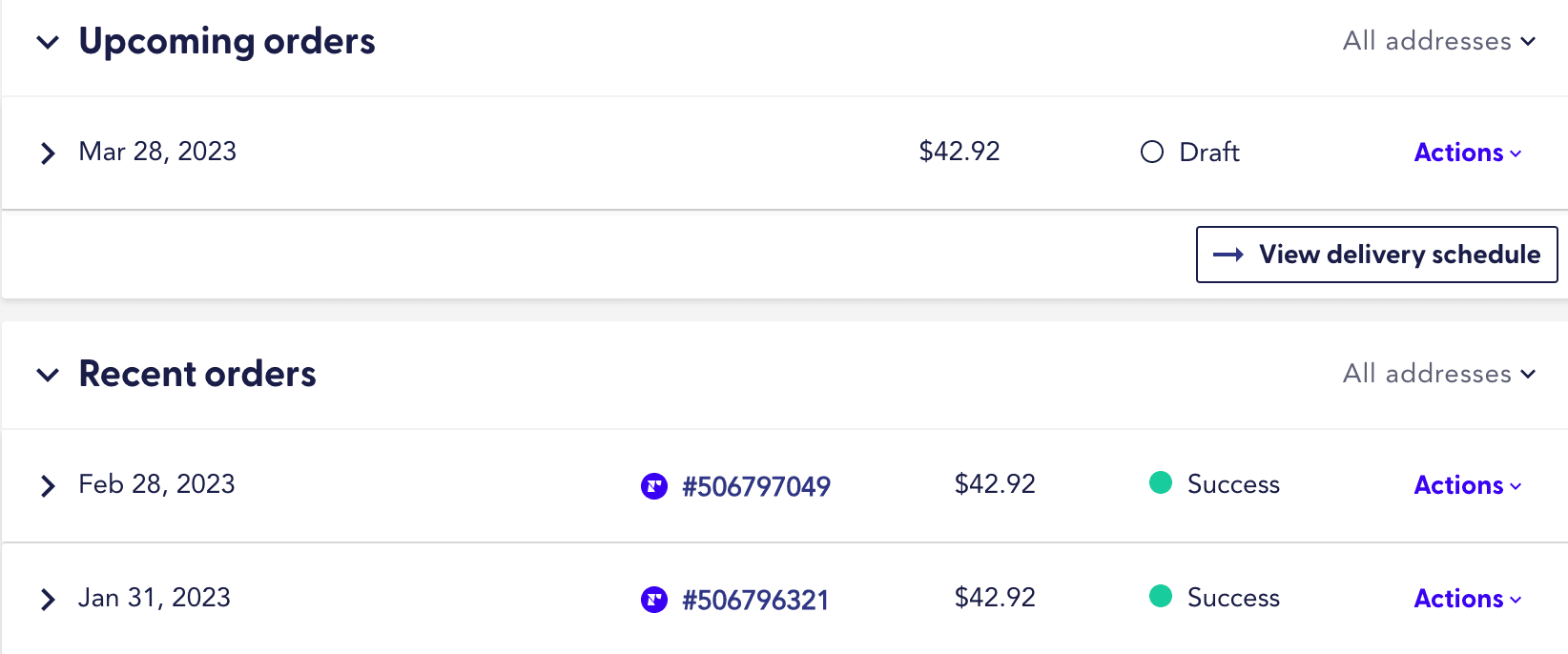 If I set my charge day of the month to the 31st, what happens in ...