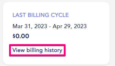 Understanding your billing page – Recharge