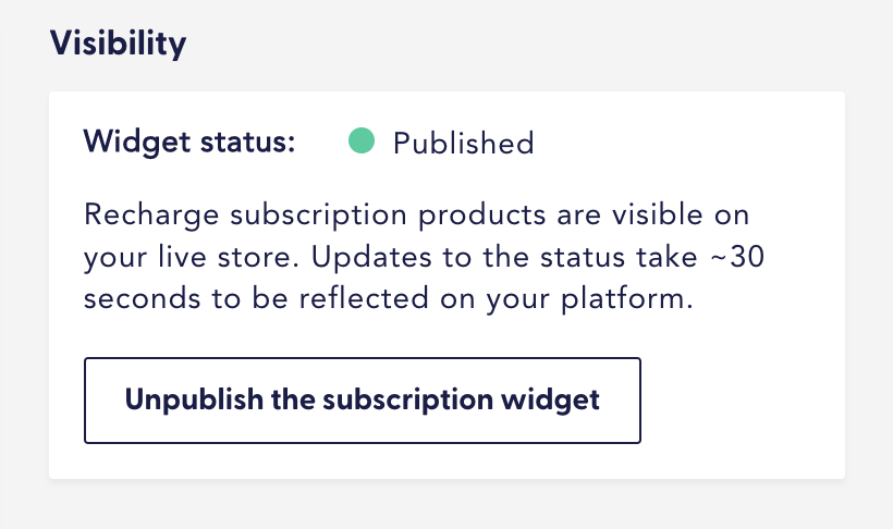 Getting started with the BigCommerce Checkout Integration: Next steps – Recharge