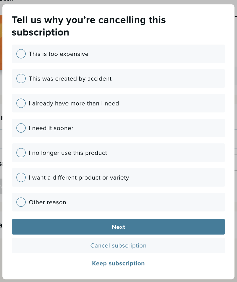 Getting started with Cancellation Prevention flows – Recharge