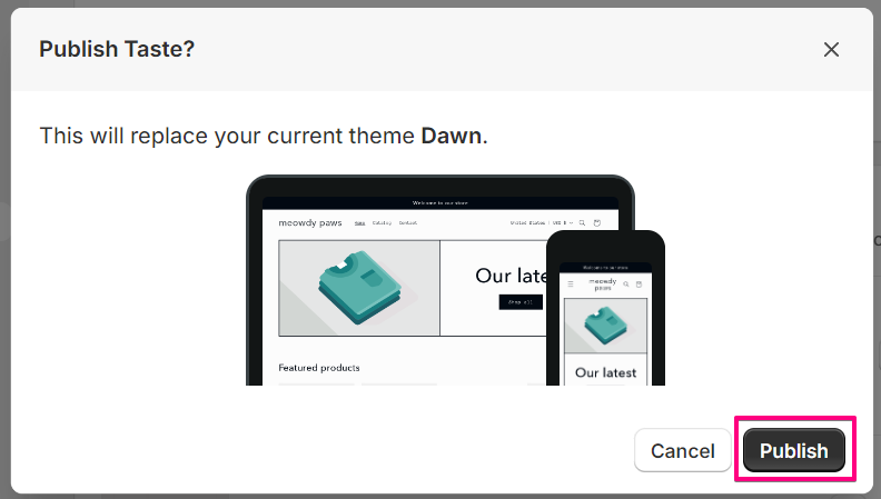 How to change your Shopify theme – Recharge