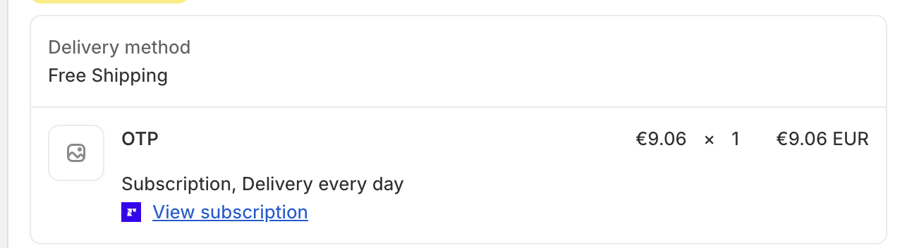 One-time products are showing as recurring in Shopify – Recharge