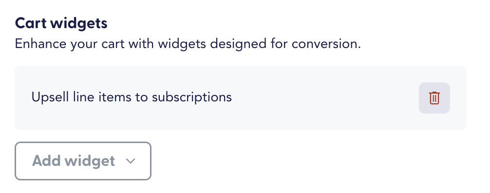 Cart Early Adopter Program – Recharge