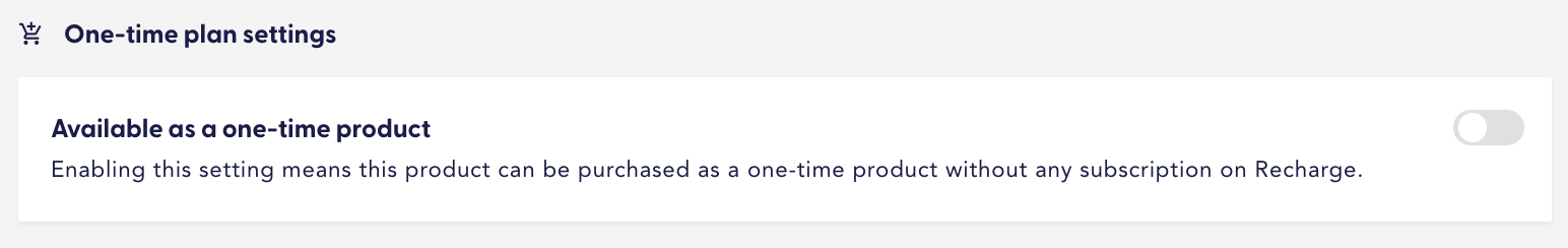 Discontinuing subscription products – Recharge