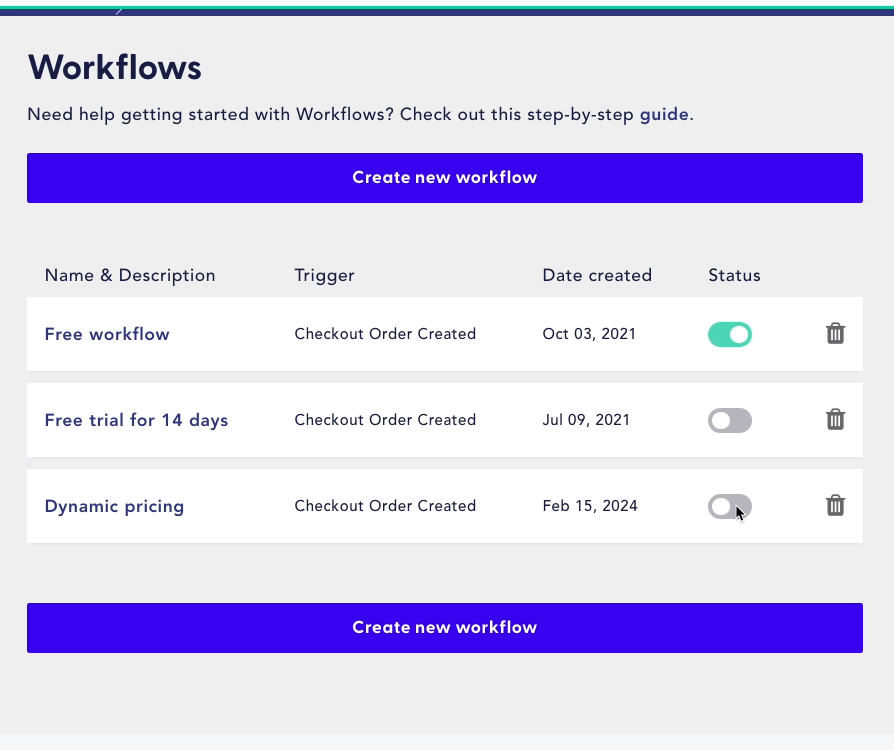 Legacy dynamic pricing – Recharge