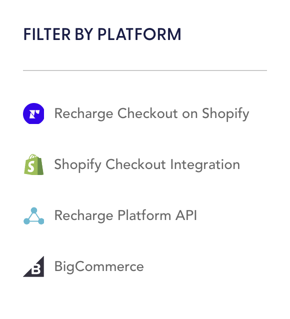 Identifying your store's Recharge checkout platform – Recharge