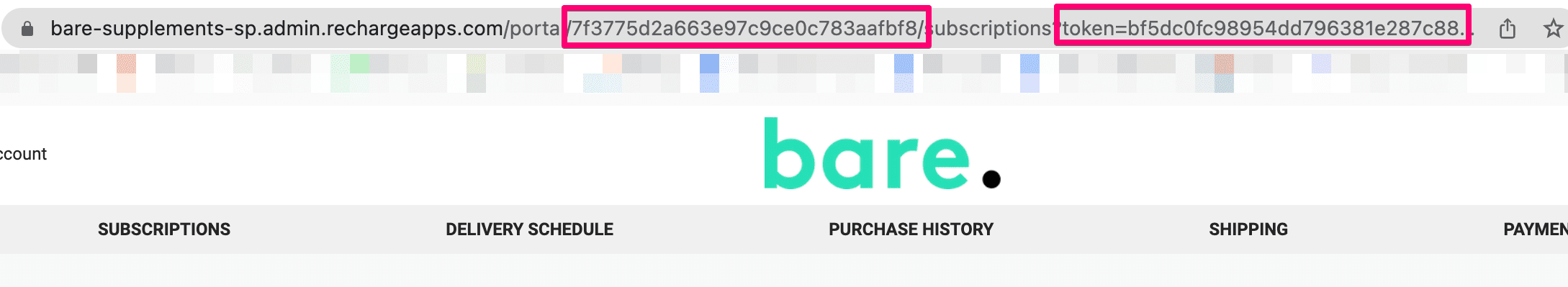 Accessing the customer portal – Recharge Accessing the customer portal – Recharge
