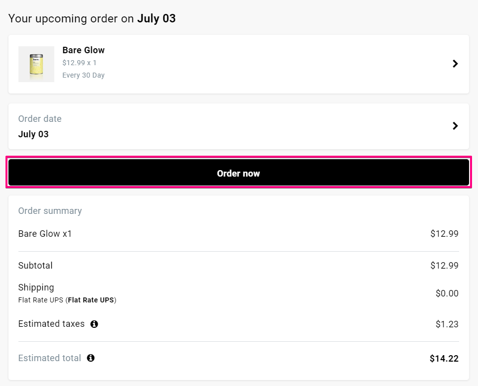 Using the Prima customer portal theme – Recharge Using the Prima customer portal theme – Recharge