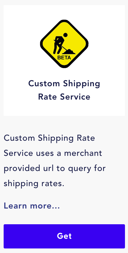 Custom Shipping Rate Service – Recharge